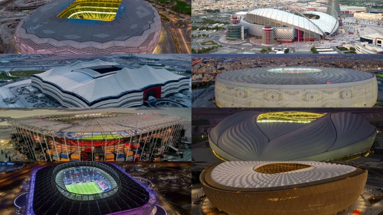 ¿Estadios u obras de artes? ¡Estos son los estadios mundialistas ...
